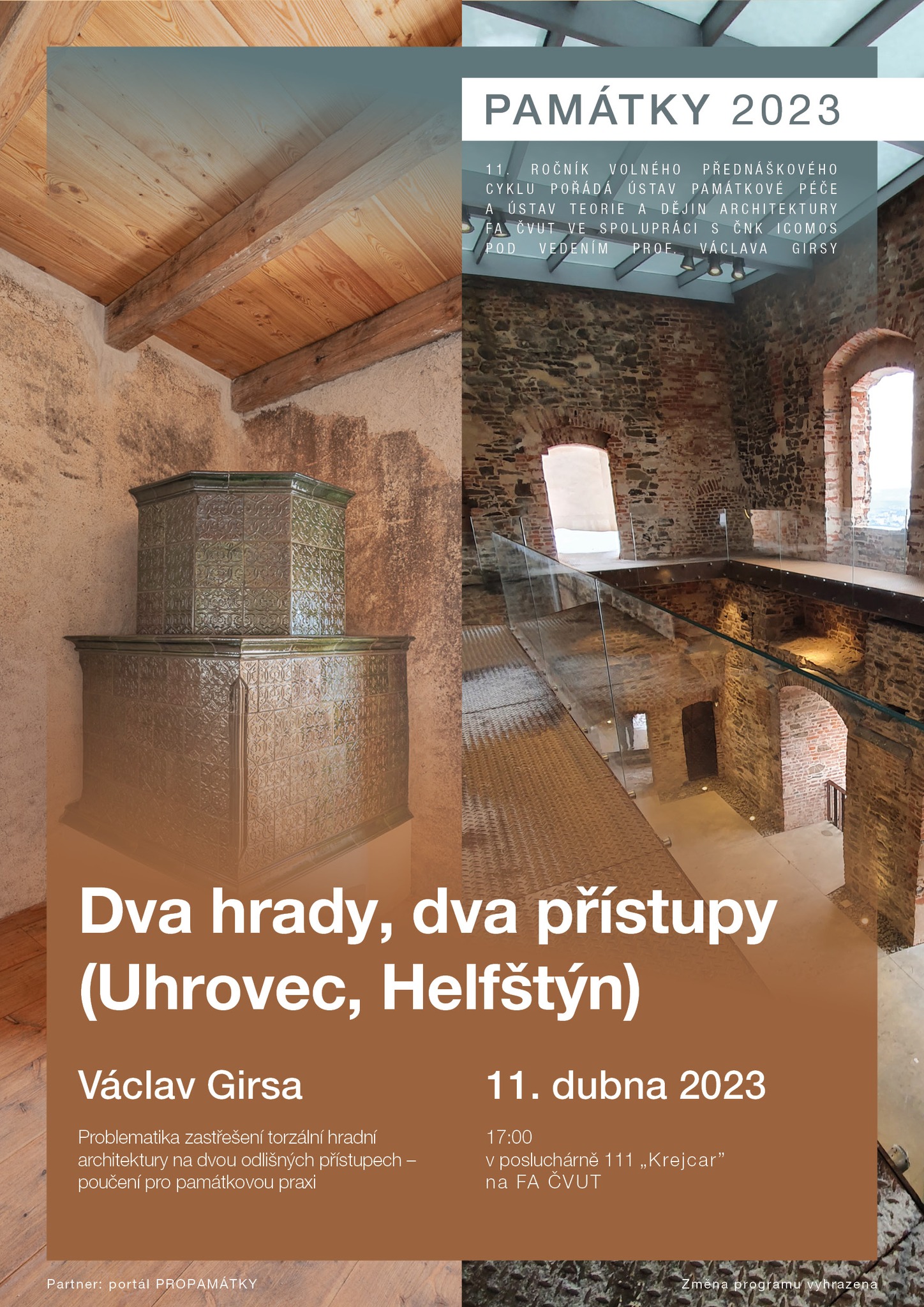 Hrad Uhrovec na veľtrhu Památky (CZ) - Obnova s.r.o.